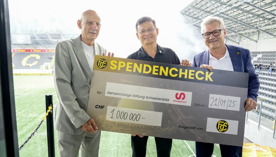 Eine Million Franken für das Sportzentrum