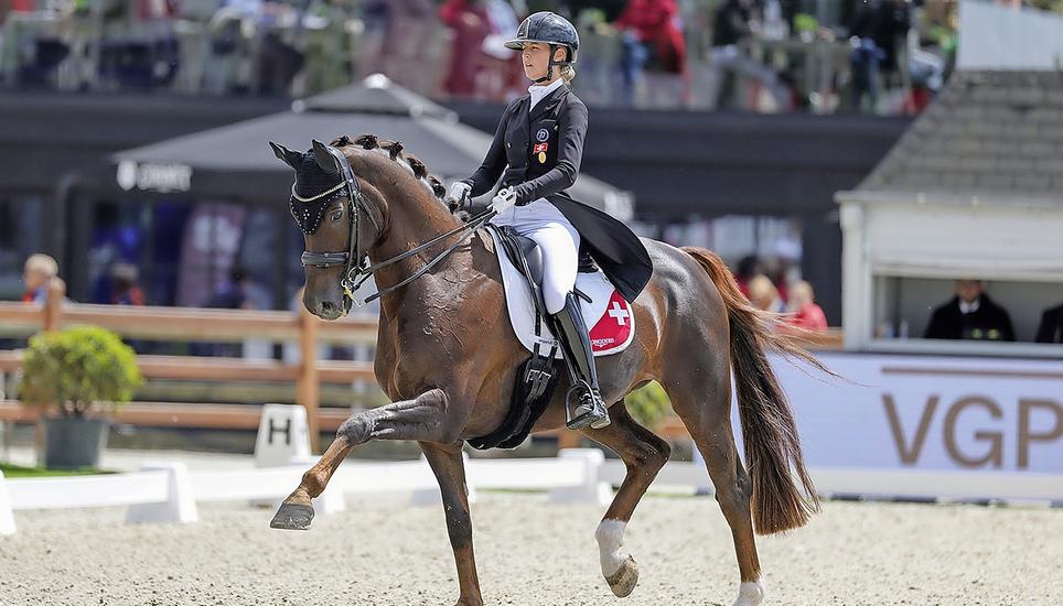 Dörflinger Olympiareiterin Andrina Suter arbeitet unaufhörlich an ihrem ...